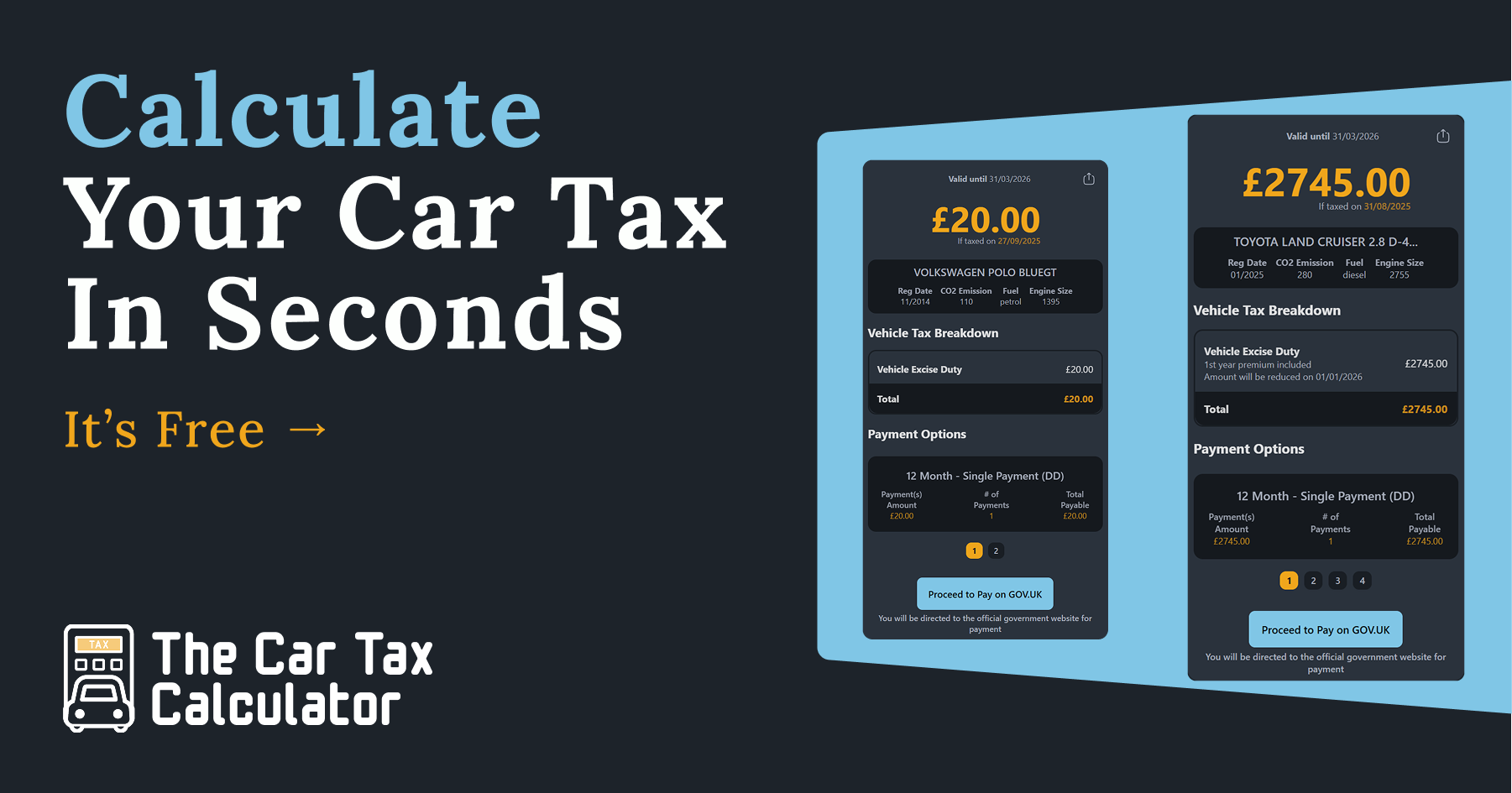 Calculating UK Road Tax Made Simple - The Car Tax Calculator